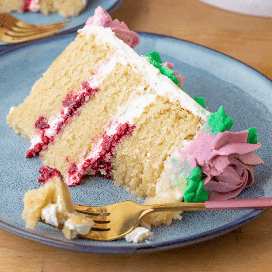 Almond Layer Cake - Autumn LeAnn